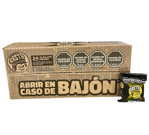 Rasta Milk Chocolate Alfajor 70g (box of 18)