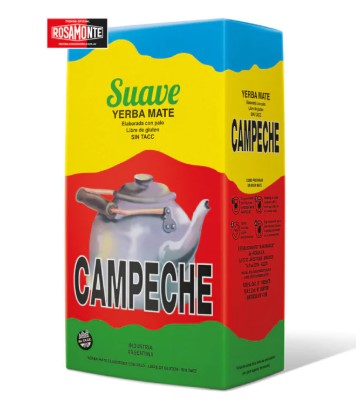 Campeche Suave Yerba Mate 500g - Mellow Flavor for Relaxing Mate Sessions
