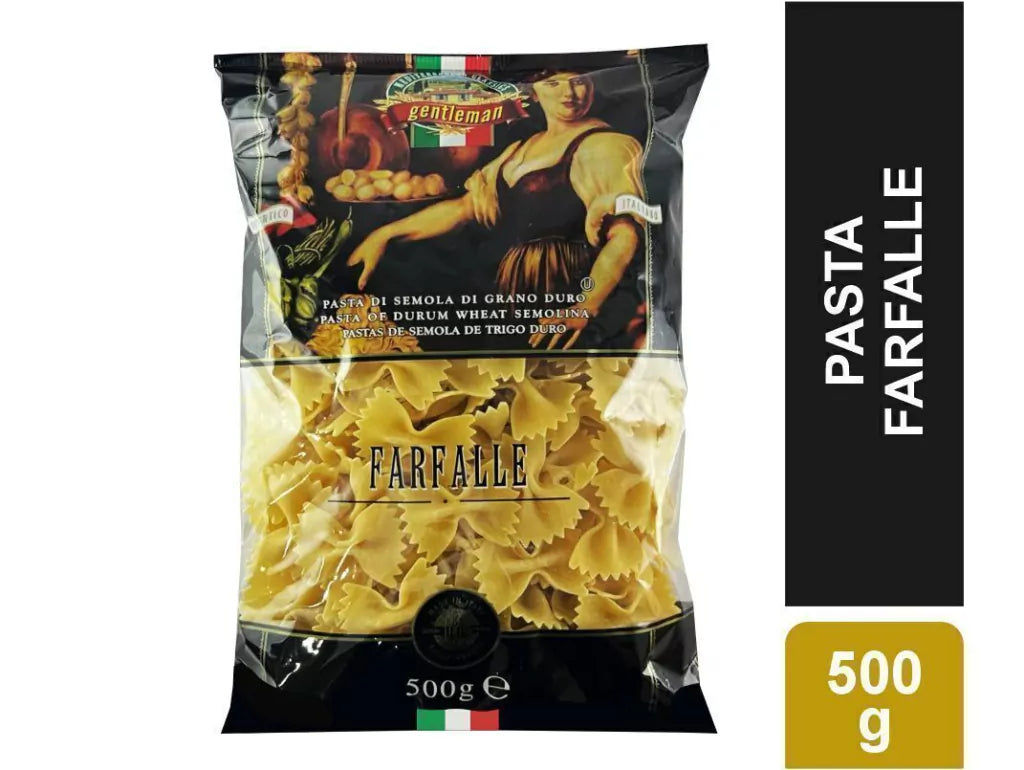 Farfalle Pasta made of Semolina 500gr. Gentleman – The Argentino