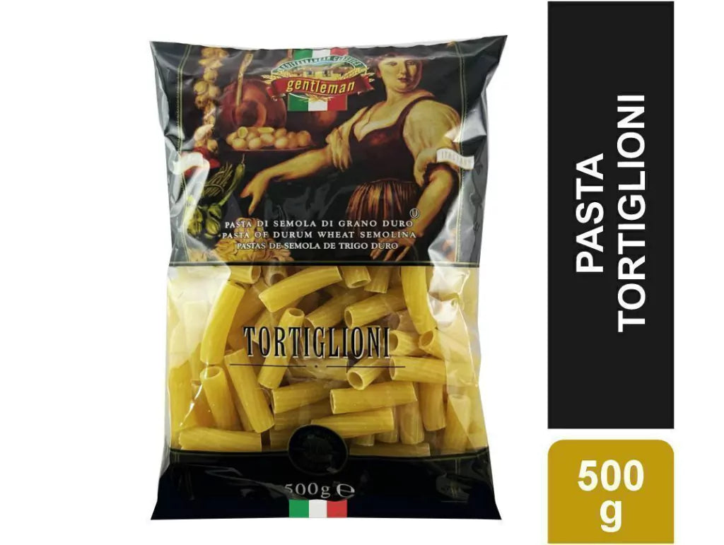 Tortiglioni Pasta made of Semolina 500gr. Gentleman – The Argentino