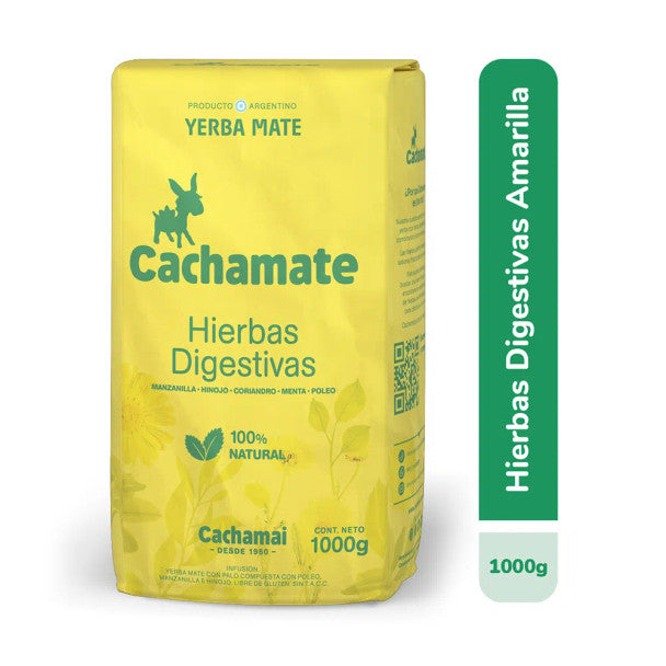 Yerba Cachamate Hierbas Digestivas 1 kg / 2.2 lb – The Argentino