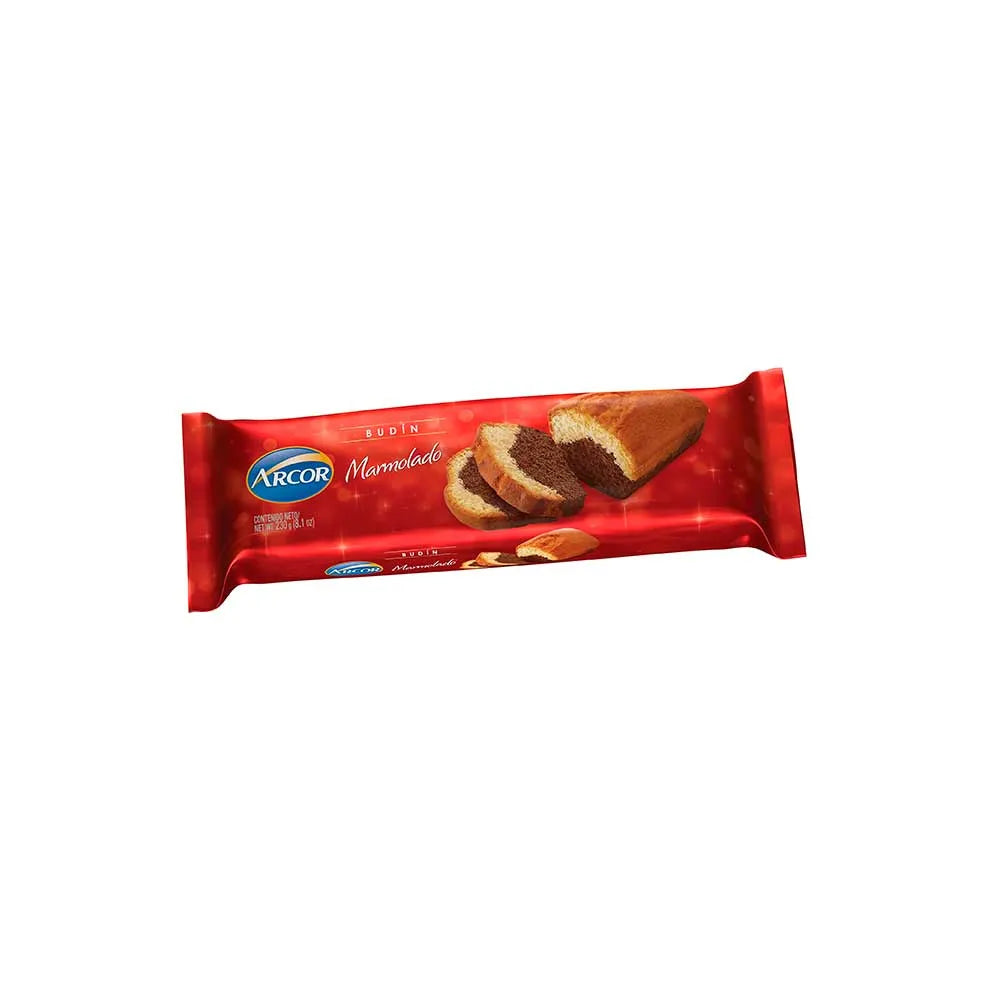 Arcor Budín Marmolado Sweet Pound Cake Marbled, 215 g / 7.6 oz – The ...