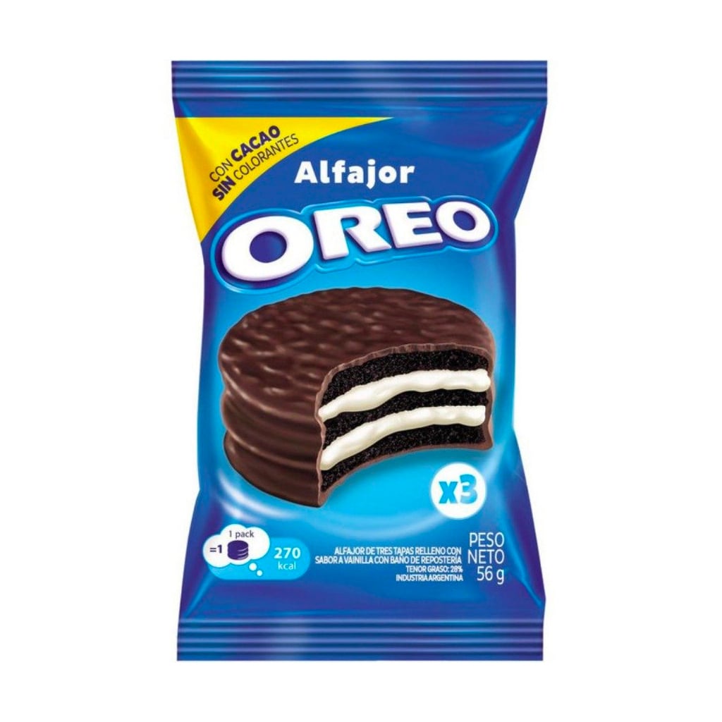 Oreo Vanilla Triple Alfajor