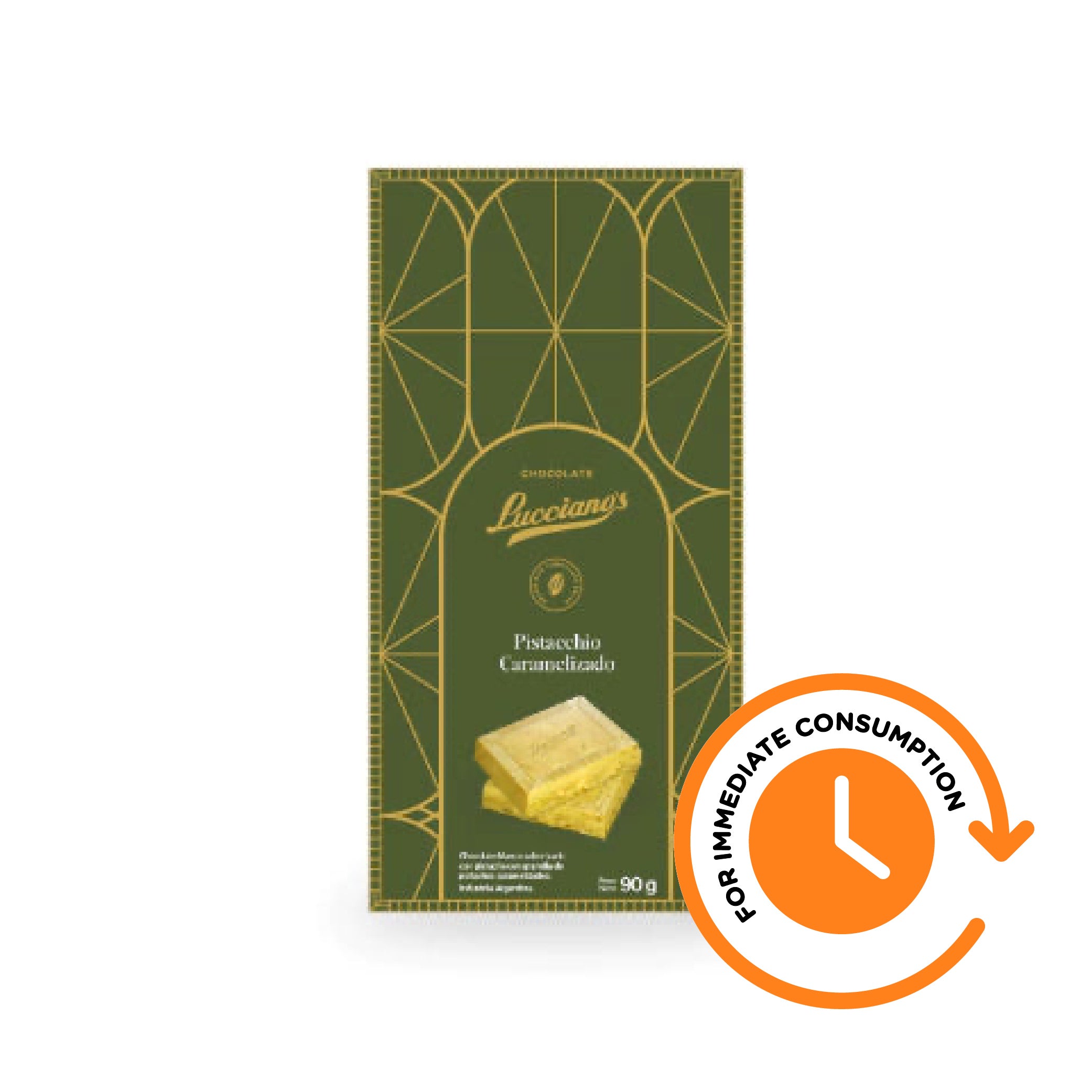 SALE Lucciano’s Signature Tablet - White Chocolate Bar Filled with Car ...