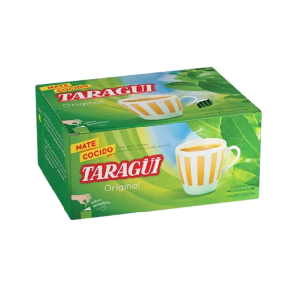 Taragüi Mate Cocido Ensobrado - Ready to Brew Yerba Mate Bags (box of