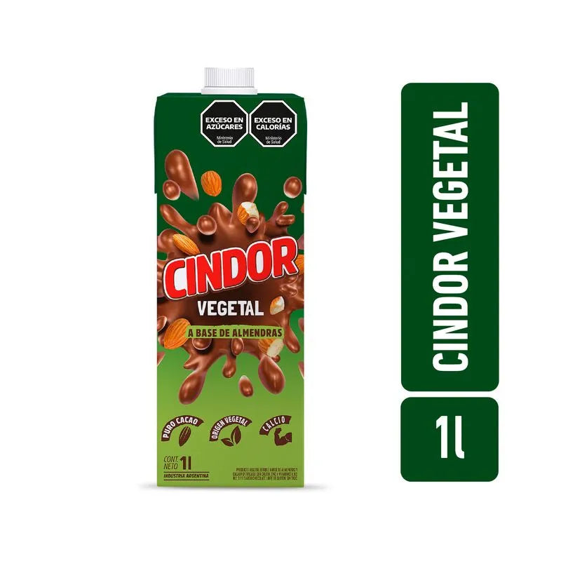 Cindor Vegetable Milk Chocolate Made With Almonds Gluten Free 1 kg / 2