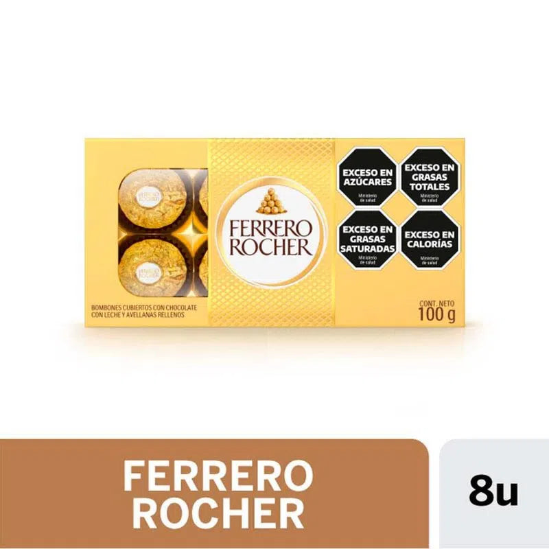 Ferrero Rocher Chocolates 8 units 100 g / 3.5 oz