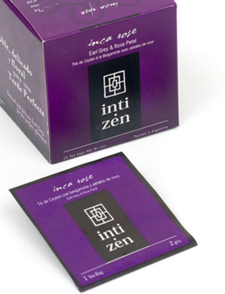 Inti Zen Inca Rose - Ceylon Tea, Bergamot & Rose Petals from Patagonia