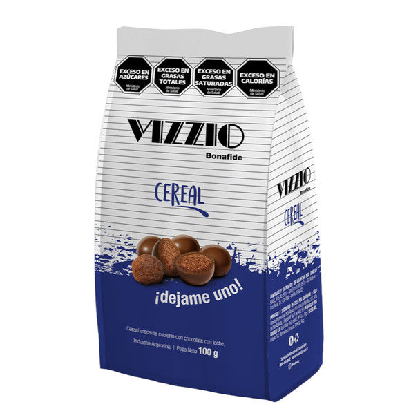 Vizzio by Bonafide Crunchy Cereal in Milk Chocolate - Festive Argentin
