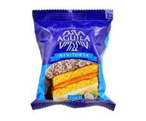 Alfajor Aguila Coco Coconut Cream Minicake with Dulce de Leche 1 unit