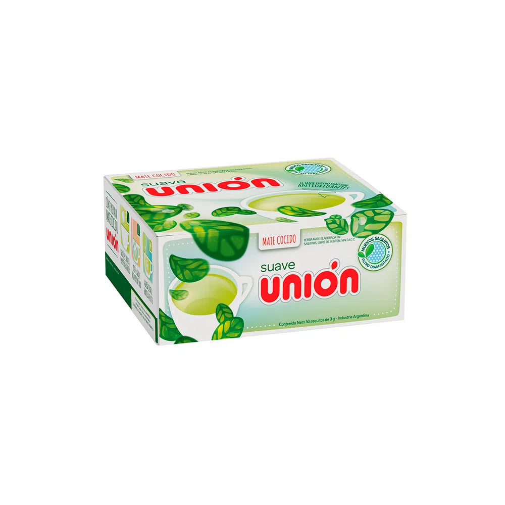 Unión Suave Soft Mate Cocido - Ready to Brew Yerba Mate Bags (box of 5