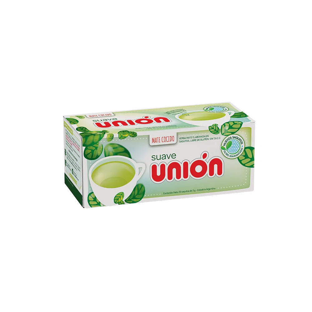 Unión Suave Soft Mate Cocido - Ready to Brew Yerba Mate Bags (box of 2